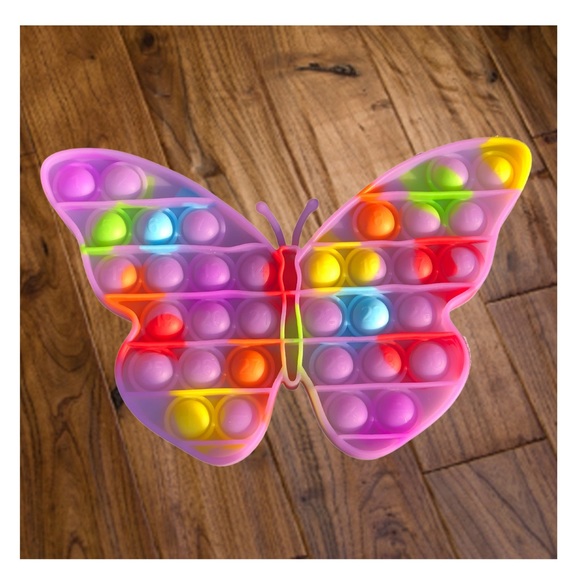 Toys | Butterfly Color Changing Pop It Fidget Toy | Poshmark